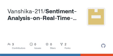 GitHub Vanshika Sentiment Analysis On Real Time Reddit Data