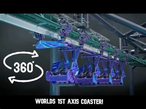 The Worlds First Sands Axis Coaster Ride Animation Youtube