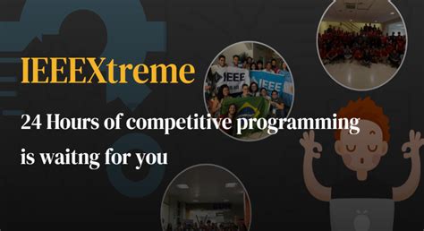 ieeextreme hackathon october 24 2020 institute of electrical and electronics engineers