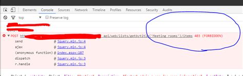 sharepoint online cannot create list item error 403 forbidden
