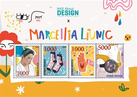 Stamp Design Marcellia Liunic 2019 On Behance