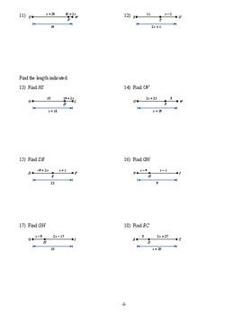 Segment Addition By KristensKreations TPT