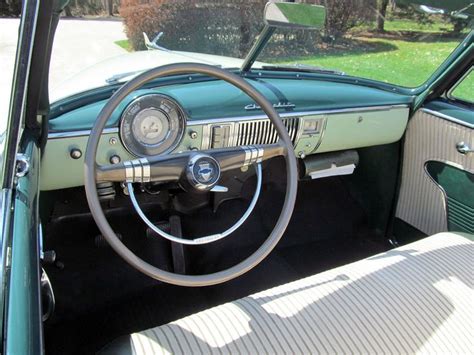 1950 Chevrolet Styleline De Luxe Convertible Coupe Interior