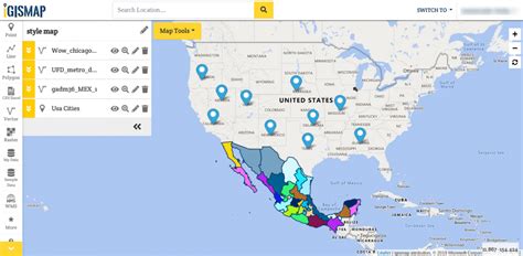 quick embed customized map on website