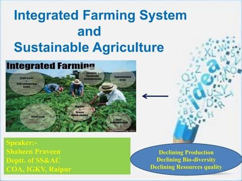 Integrated Farming System Ppt