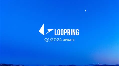 Loopring Quarterly Update Q12024 By Byron Loopring Loopring