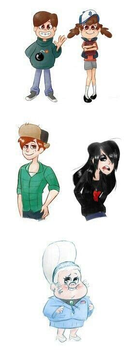Gravity Falls Gender Swap