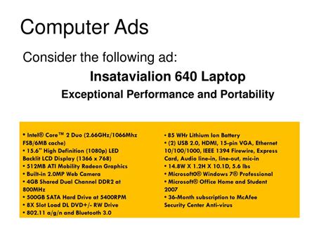 Ppt Cs105 Introduction To Computer Concepts Computer Components