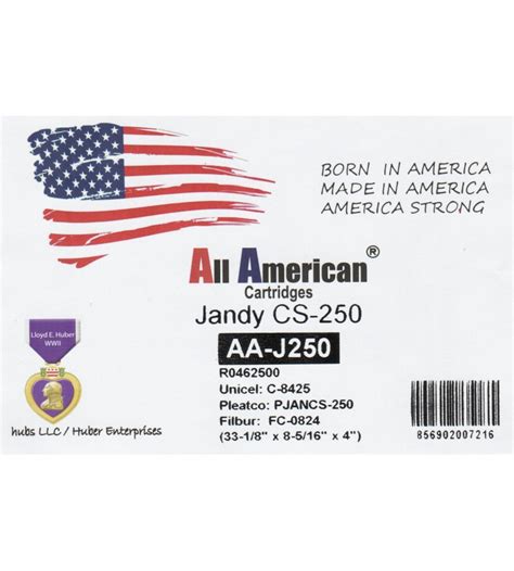 Jandy Cs 250 Pleatco Pjancs250 All American Aa J250 Replacement