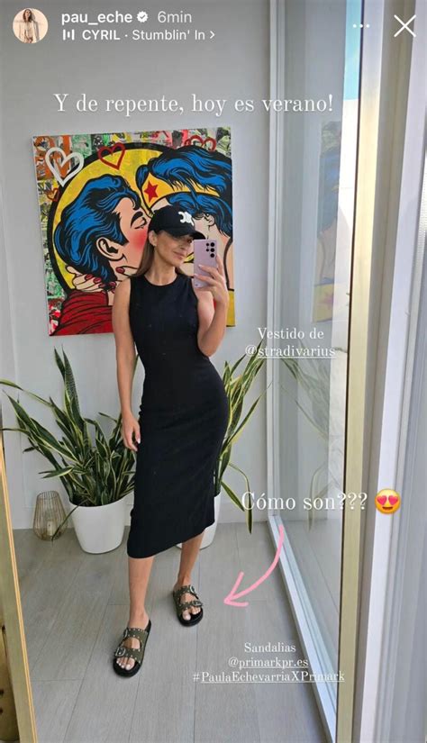 Paula Echevarría Ya Ha Estrenado Las Sandalias Planas Más Comodas Para