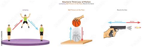 Newtons Third Law Of Motion Examples