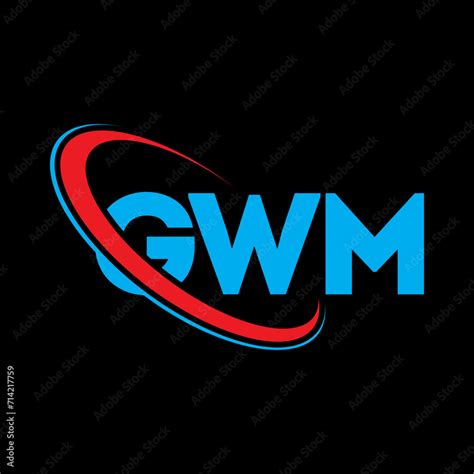 Gwm Logo Gwm Letter Gwm Letter Logo Design Initials Gwm Logo Linked With Circle And Uppercase