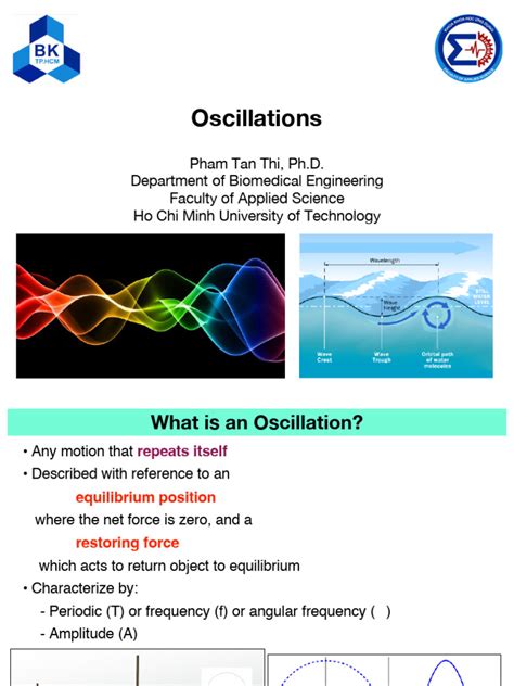 1 Oscillationwave Pdf Oscillation Force