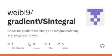Github Weibl9gradientvsintegral Codes For Gradient Matching And
