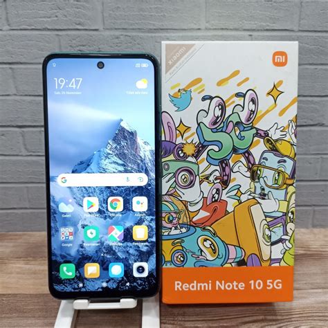 Jual Xiaomi Redmi Note 10 5G Ram 4 128 Batangan Shopee Indonesia