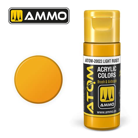 Atom 20023 Atom Color Light Rust Ammo Of Mig Jimenez 20023