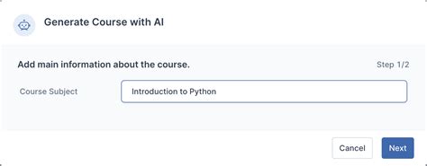 Course With AI