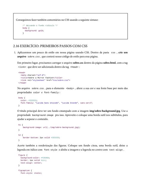 Caelum Html Css Javascript Php Claudivan Página 35 Pdf Online