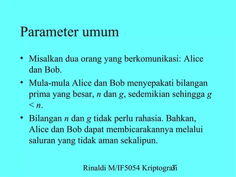 23 algoritma diffie hellman ppt