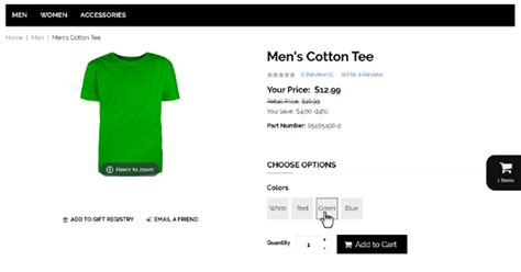 How Do I Use The Color Swatch Option Type