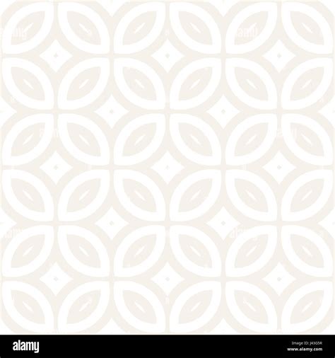 Vector Seamless Subtle Geometric Rounded Lines Pattern Abstract Geometric Background Design