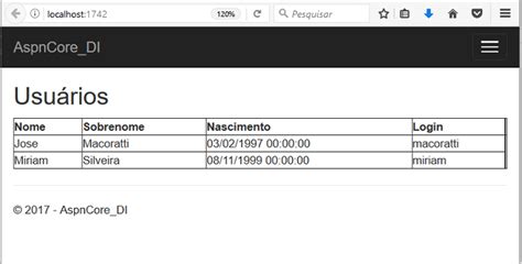Asp Net Core Usando A Injeção De Dependência Nativa