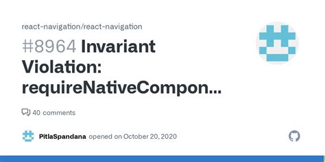 Invariant Violation Requirenativecomponent Rncsafeareaprovider Was