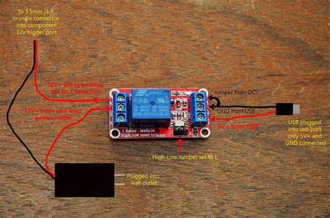 Diy 12v Remote Trigger For Onkyo Receiver Avs Forum