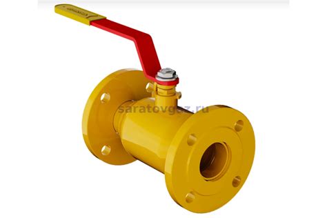 Кран шаровый газовый КШ-20
