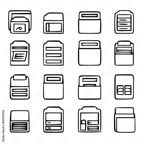 document icon business icon symbol icon archive icon contract icon