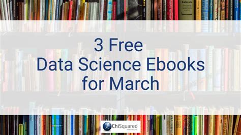 Free Data Science Ebooks March