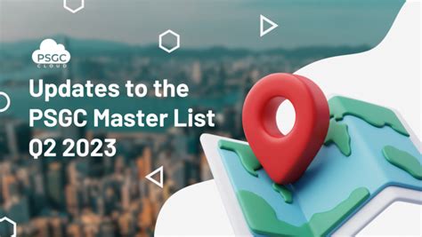 Philippine Standard Geographic Code In The Cloud