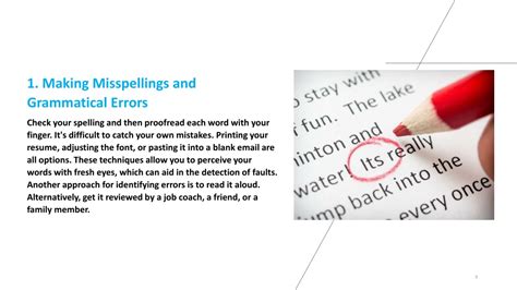 Ppt 5 Resume Writing Mistakes That Will Lose You Powerpoint