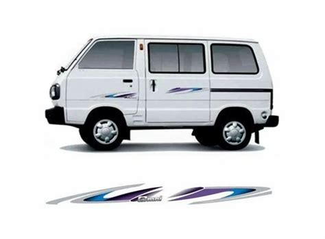Multicolor Vinyl Ms Omni Van Car Stickers And Decals Packaging Type