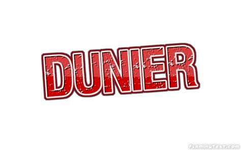Dunier Logo Herramienta De Diseño De Nombres Gratis De Flaming Text
