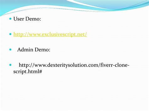 Ppt Fiverr Clone Fiverr Script Powerpoint Presentation Free Download Id7709192