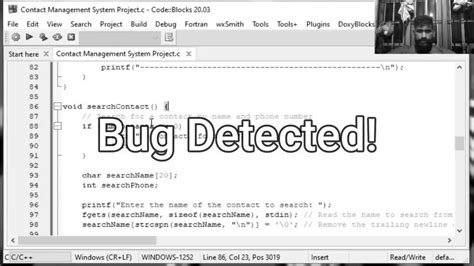 Contact Management System Using C Language Contact Management System