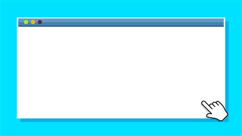 Window Form Blank On Blue For Banner Background Template Window Frame