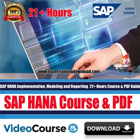 Sap Hana Implementation Modeling And Reporting 21 Hours Course And Pdf