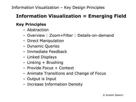 PPT - Information Visualization Course PowerPoint Presentation, free ...