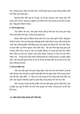 Bài Giảng Văn Học Thiếu Nhi Việt Nam Pdf