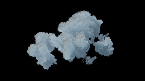 3d Volumetric Cloud Pack 3d Model Cgtrader