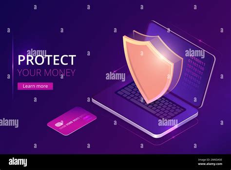 Protecting Your Money Concept Online Banking Security Guarantee