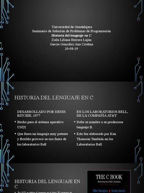 Historia Del Lenguaje En C Pdf