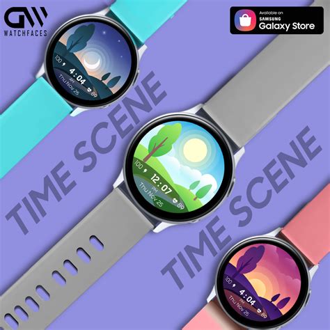 Time Scene Watchface Tizen Only R Galaxywatchface