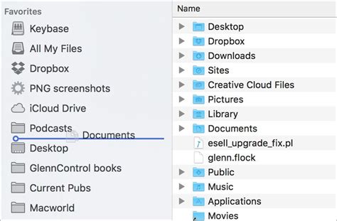 How To Restore Items In The Finder Sidebar