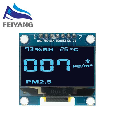 module oled affichage led lcd 1 3 avec i iic i2c test et avis