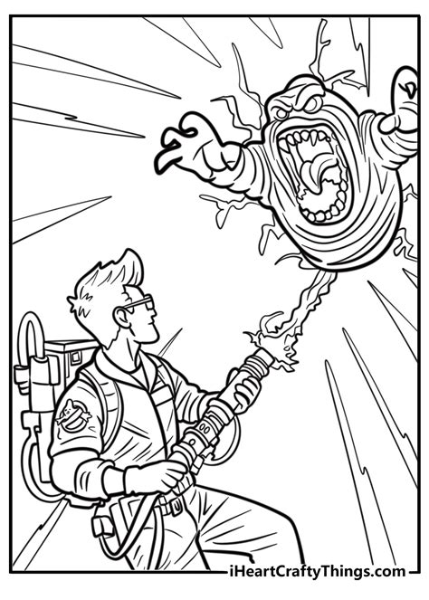 Ghostbusters Coloring Pages 2025