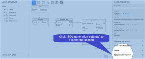 Tip 5 How To Quote Table Names In Generated Sql Script Vertabelo Database Modeler