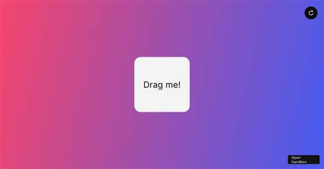 Framer Example 23 Drag Codesandbox